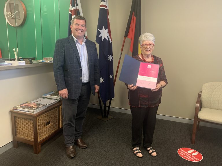 Cynthia Foley added to Hidden Treasures Honour Roll – Dugald Saunders