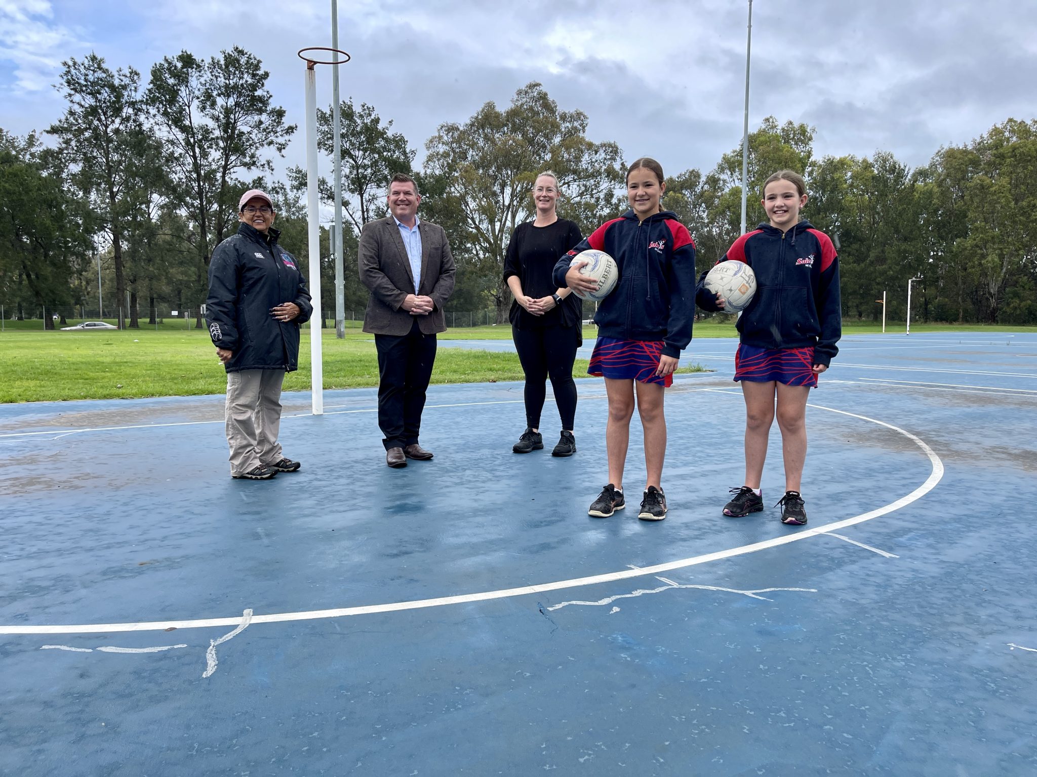 Dubbo netball courts score upgrade – Dugald Saunders