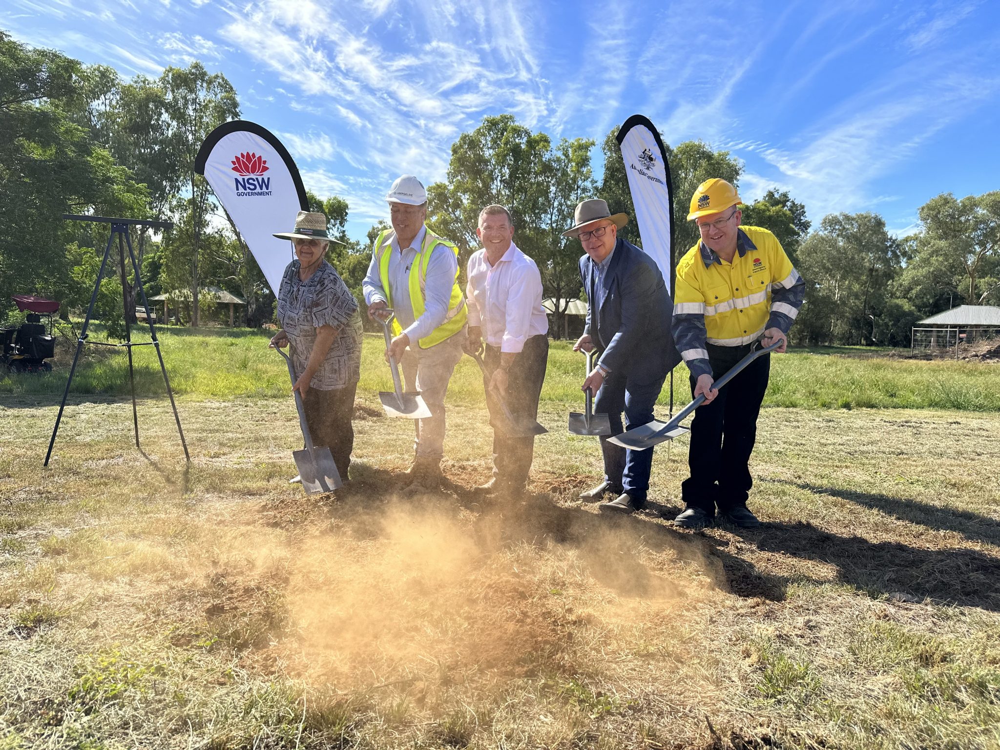 Construction Begins on the New Dubbo Bridge – Dugald Saunders